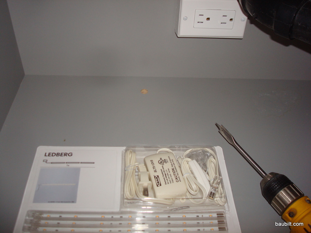 Under-Vanity LED Lighting (courtesy of IKEA) | Baubilt
