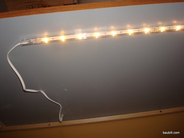 Under-Vanity LED Lighting (courtesy of IKEA) | Baubilt